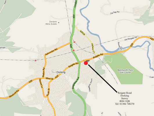 Maps of meeting places and Cafes